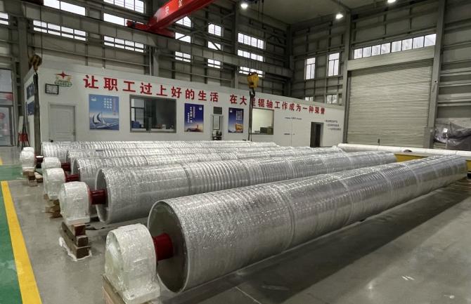 Suction roller:Paper Machine Roller:Jumbo Size Press Rolls for Paper ...